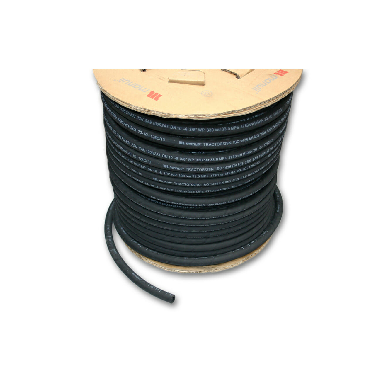 MANULI TRACTOR 2SN HYDRAULIC HOSE 100R2AT-4 1/4" 5800 PSI 50 ...